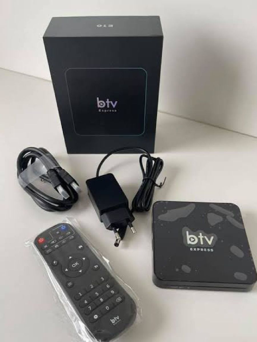 Receptor Btv Express e 10 Vitalício | TV e Display Btv Nunca Usado ...
