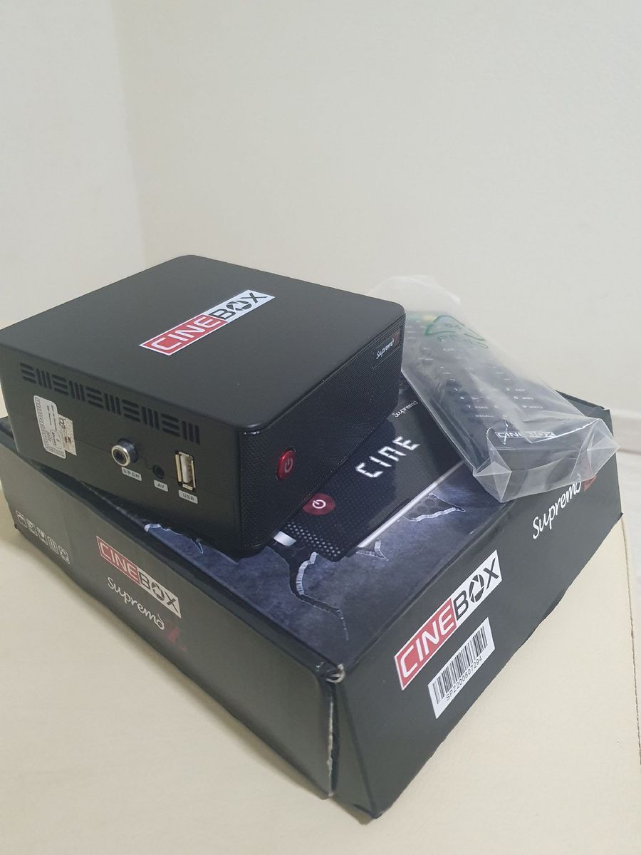 Receptor Cinebox Supremo Z | TV e Display Cinebox Supremo Z Nunca Usado ...