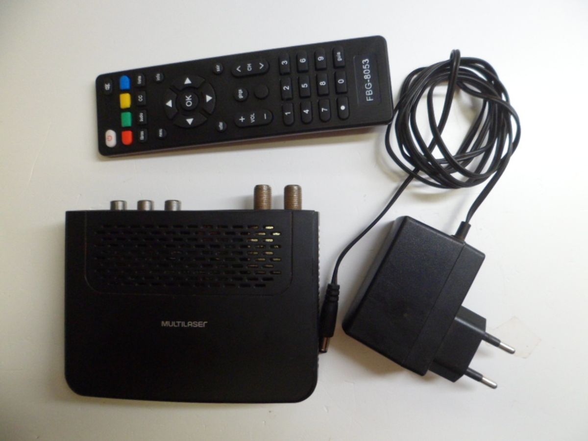 Receptor Tv Digital Multilaser Re510 Usado Funcionando Leia | Item Info ...