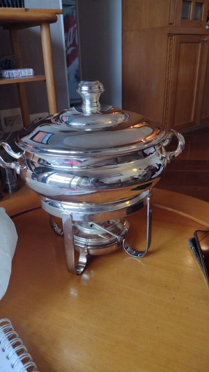 Réchaud Vintage de Prata, Impecável !!!! | Produto Vintage e Retro ...