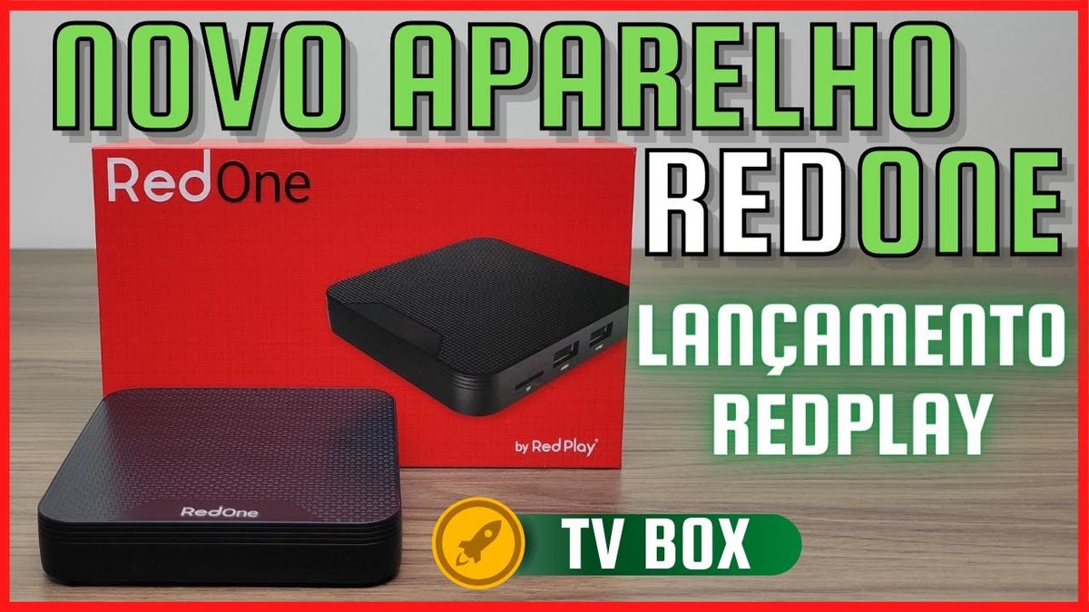 Red One Tv Box Vitalício Original | TV e Display Redone Nunca Usado ...