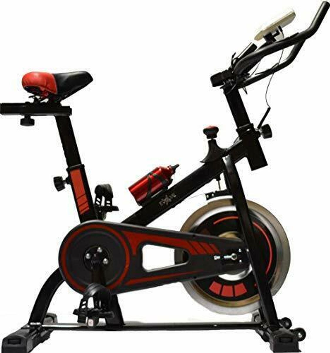 Red Spin Bike Volante Bicicleta Ergométrica 10kg com Bluetooth e ...