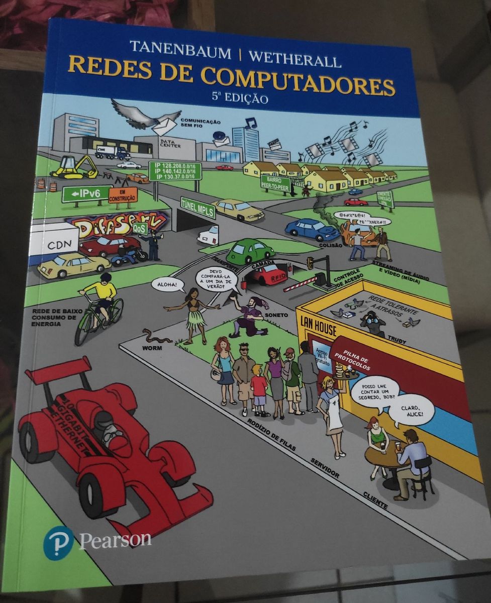 Livro Redes de Computadores Tanenbaum 5 Edição | Livro Pearson Usado ...