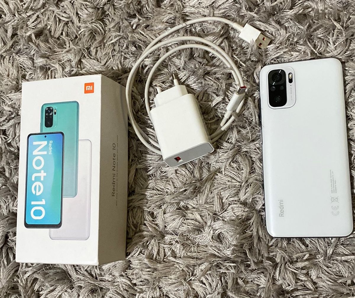 Redmi Note 10 4gb Ram , 128gb Rom Branco | Celular Xiaomi Nunca Usado ...