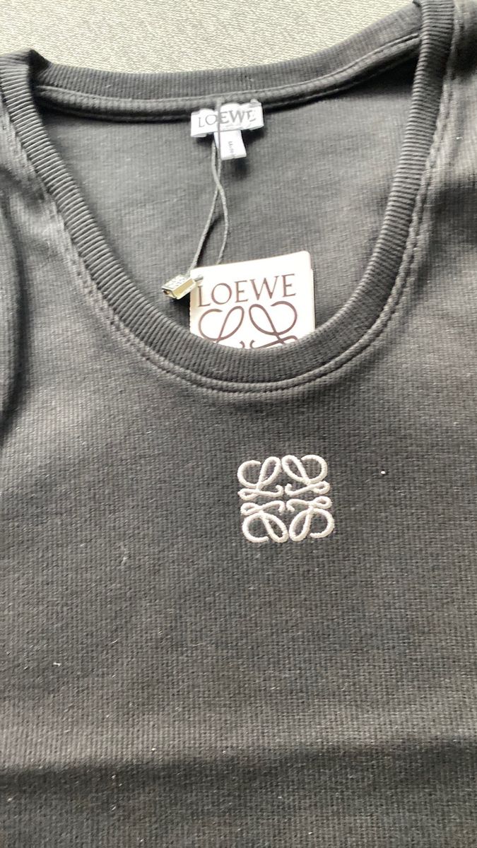 Regata Loewe 100%algodao | Bolsa de Ombro Feminina Loewe Nunca Usado ...