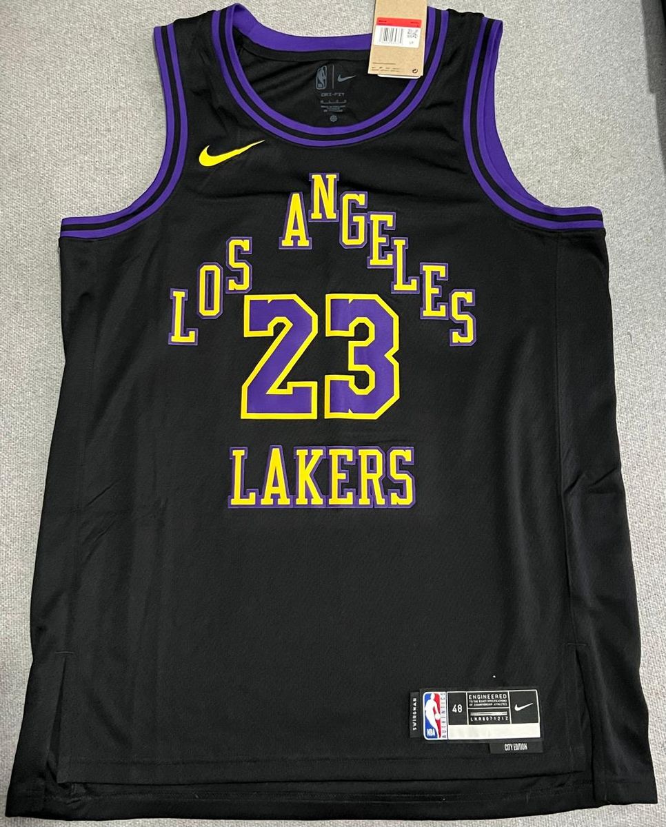 Regata Nba Nike Lakers Lebron James City Edition 2025/2026 Original ...