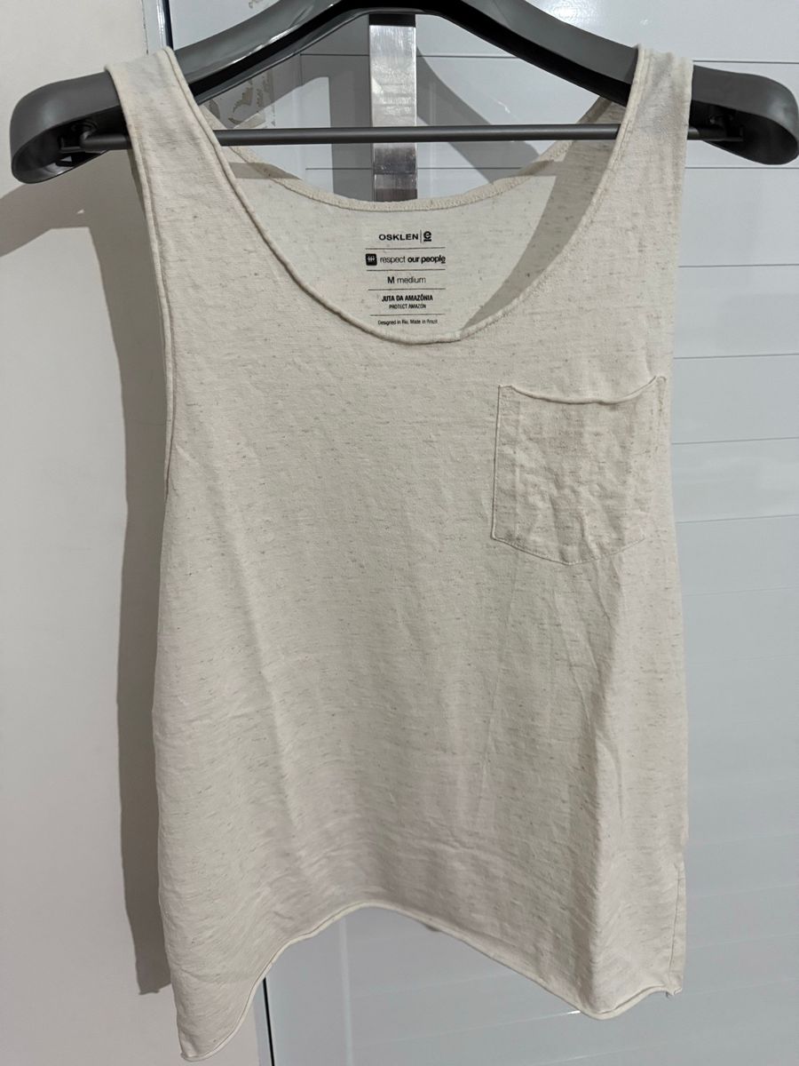 Regata Osklen Juta da Amazonia | Camisa Masculina Osklen Usado ...