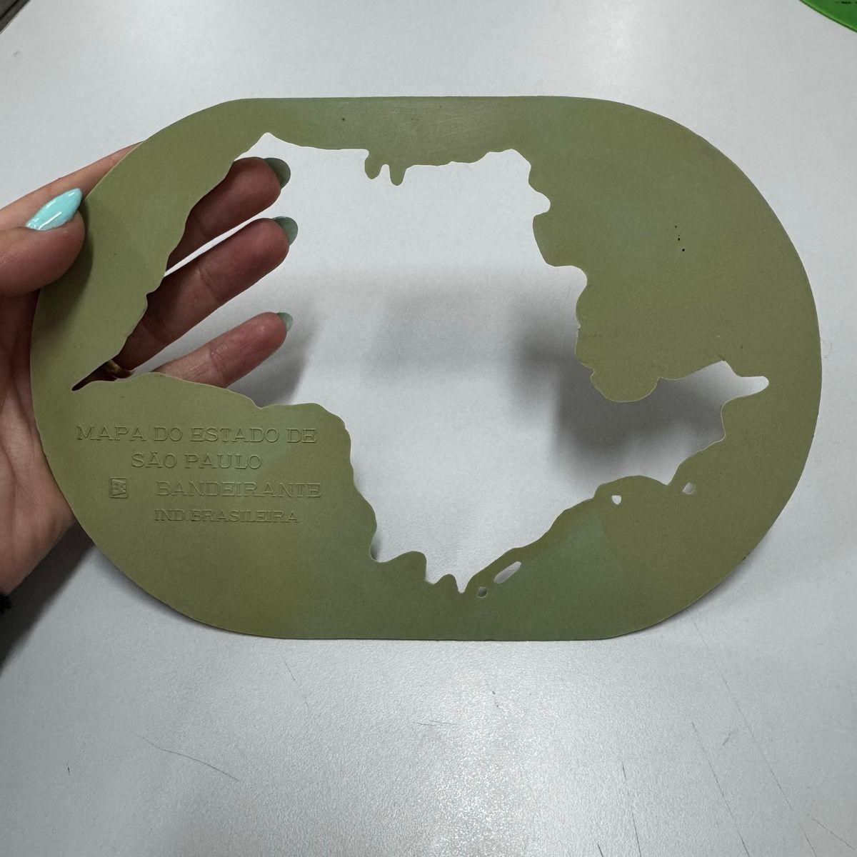 Régua Mapa Estado de São Paulo | Livro Usado 114276408 | enjoei