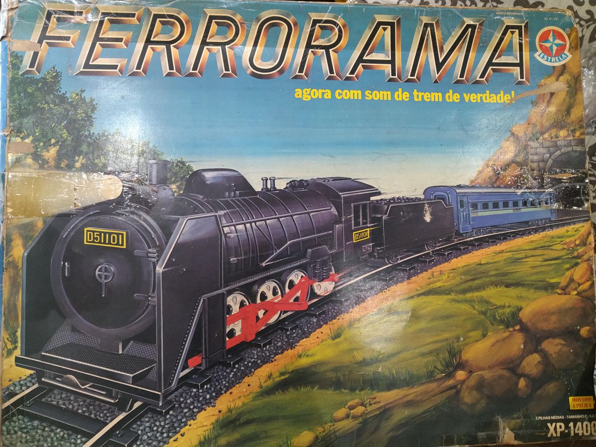 Relíquia!!! Volte a Ser Criança Ou Faça Uma Criança Feliz! Ferrorama ...