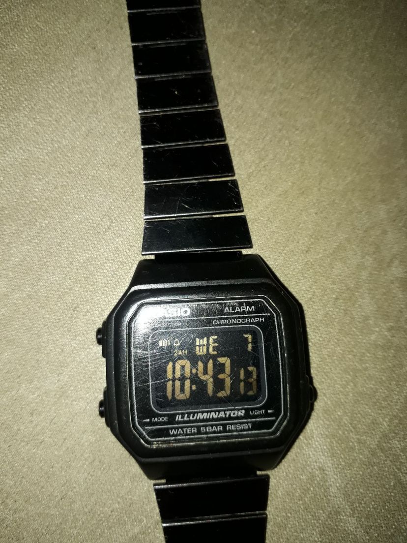 Relógio Antigo da Casio em Metal Original | Produto Vintage e Retro ...