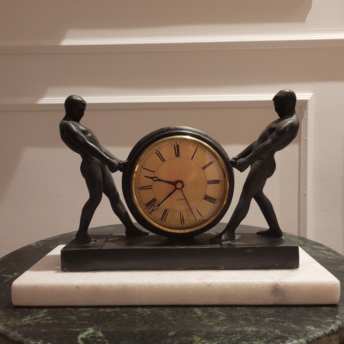 Relogio Antigo Francês em Petit Bronze | Móvel de Antiquário Usado ...