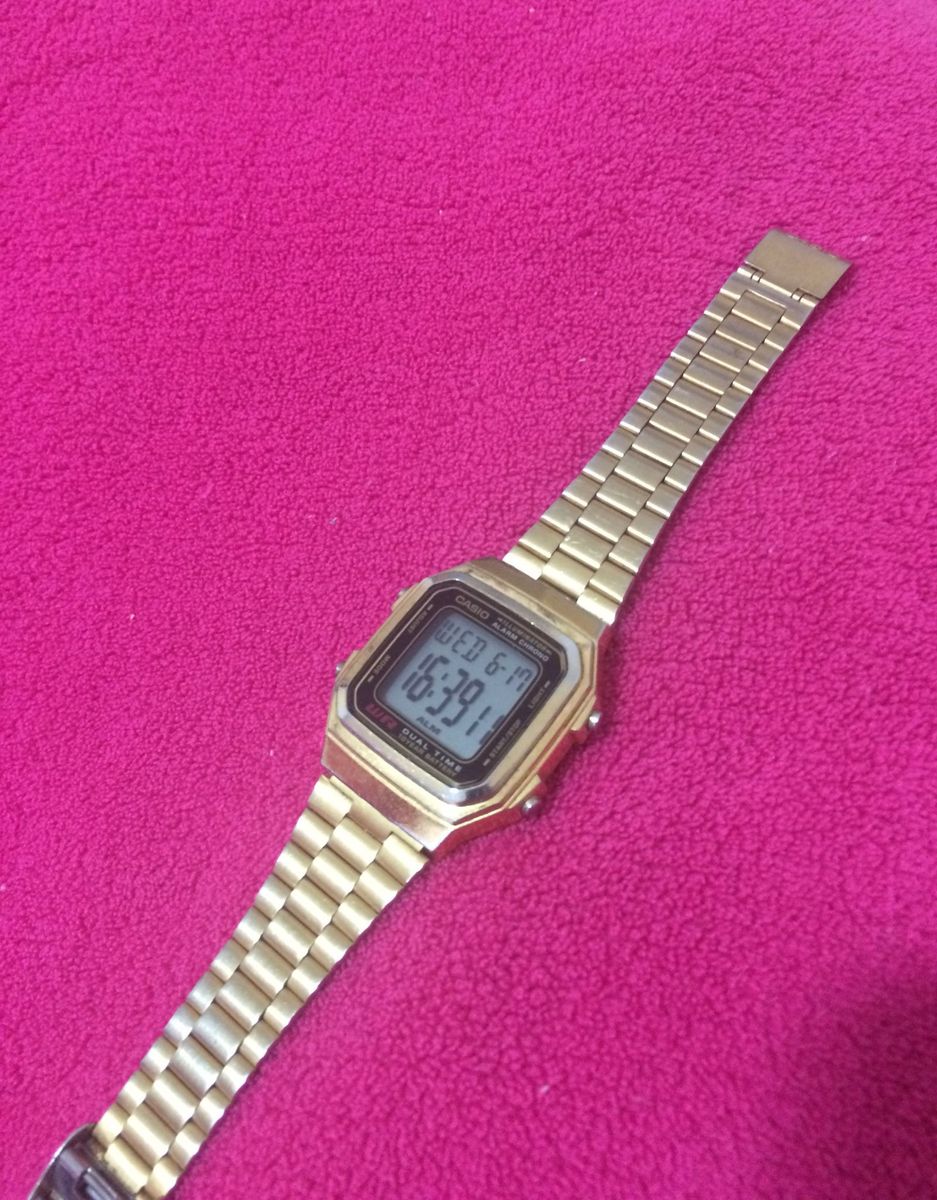 Relógio Casio A178w Vintage | Relógio Feminino Casio Usado 2863249 | enjoei