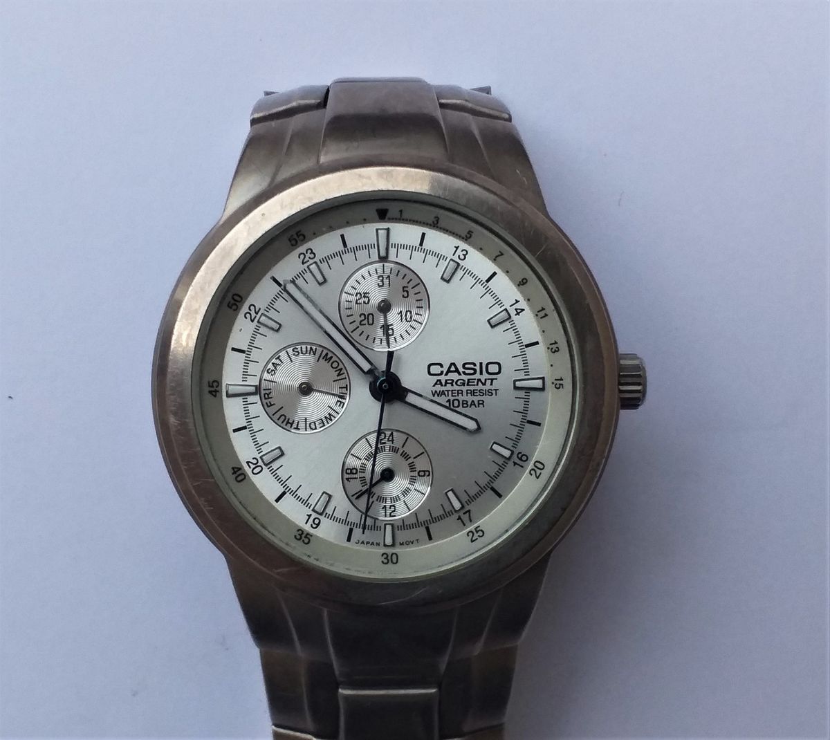 Relogio Casio Argent | Relógio Masculino Casio Usado 75214063 | enjoei