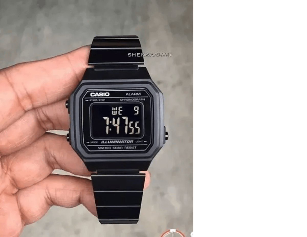 Relogio Casio B650 Original Retro Vintagem + Certificado Casio ...