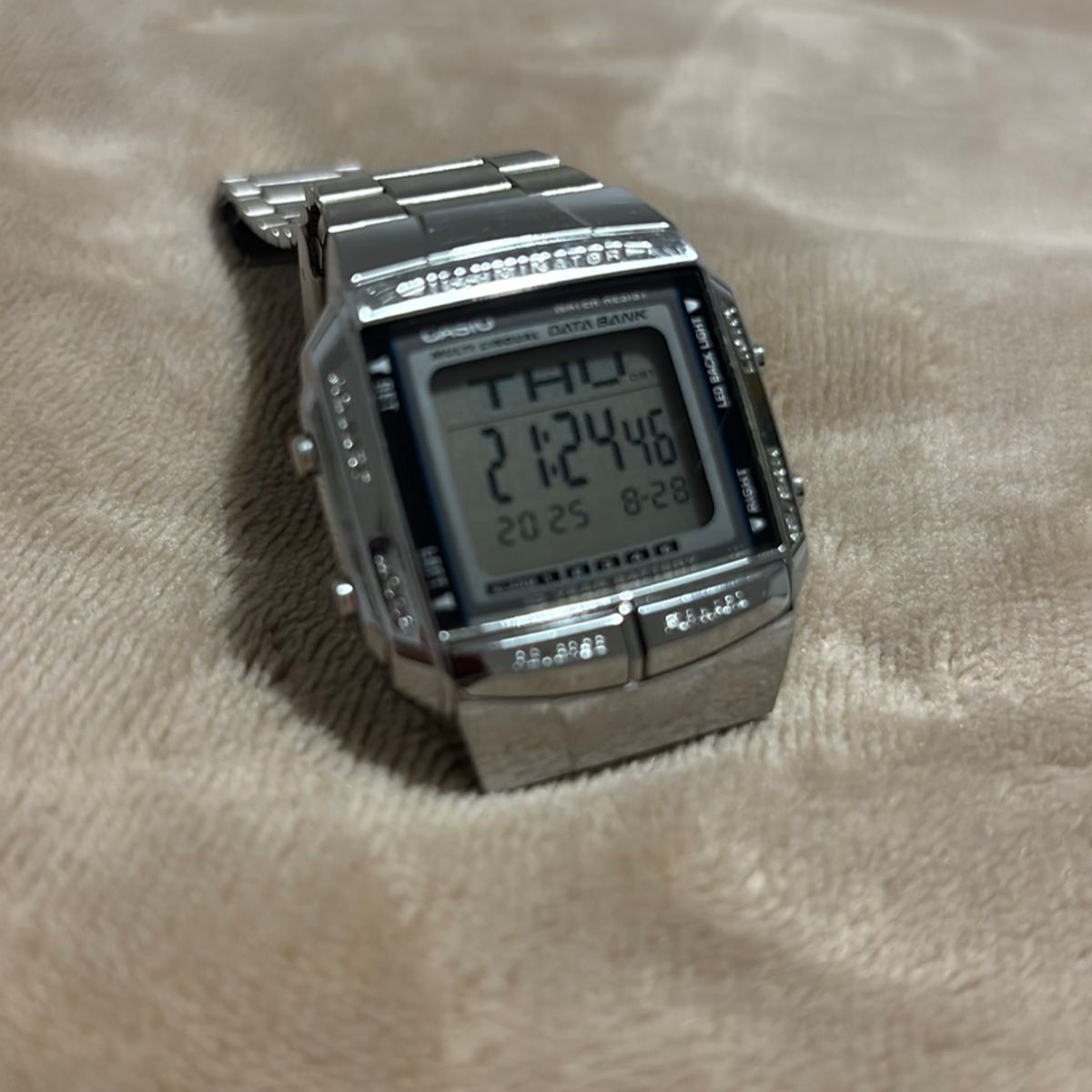 Relógio Casio Db-360-1a Databank Prata Vintage Original | Relógio ...