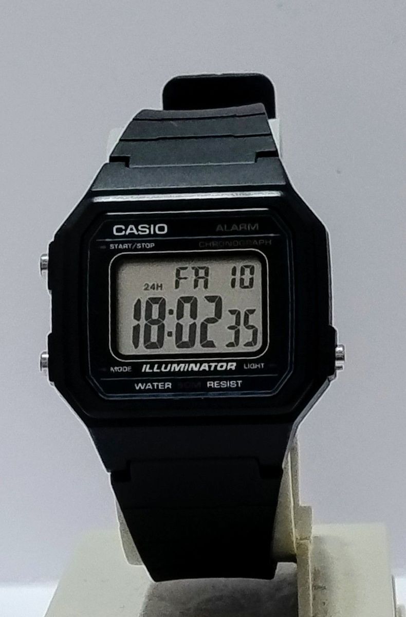 Relógio Casio Digital Masculino W-217h-1avdf | Relógio Masculino Casio ...