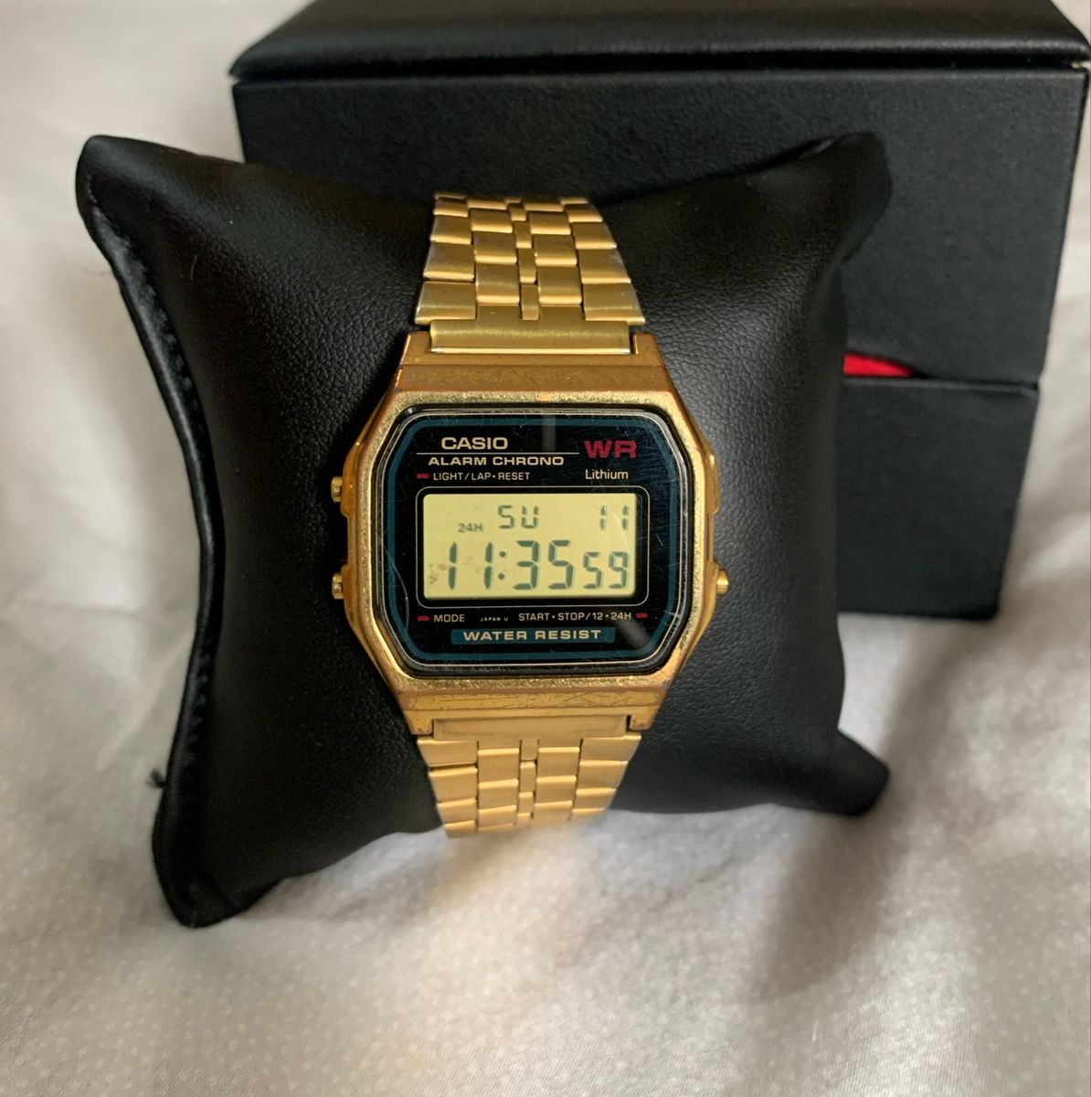 Relógio Casio Dourado A159w | Relógio Masculino Casio Usado 76267961 ...