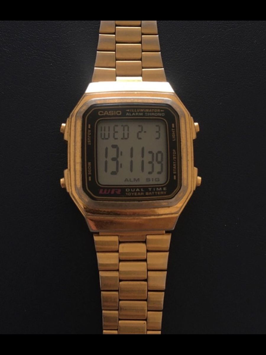 Relógio Casio Dourado | Relógio Masculino Casio Usado 51806834 | enjoei