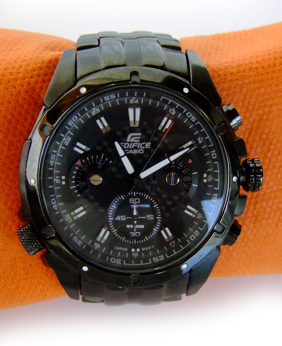Relógio Casio Edifice Cronógrafo Comemorativo Sebastian Vettel Red Bull ...