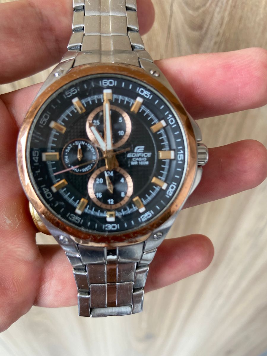 Relógio Casio Edifice Original | Relógio Masculino Casio Usado 60703294 ...