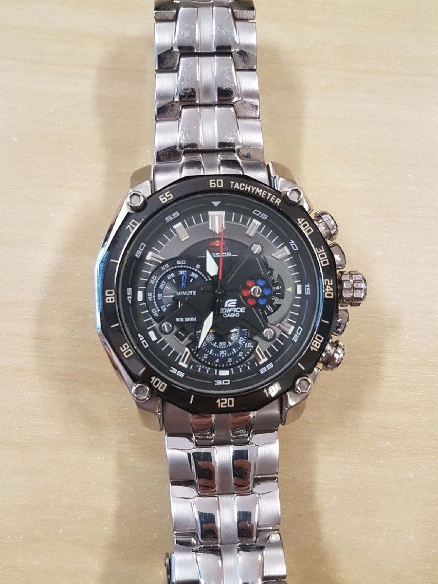 Relógio Casio Edifice Red Bull Racing Edição! Raridade. | Relógio ...
