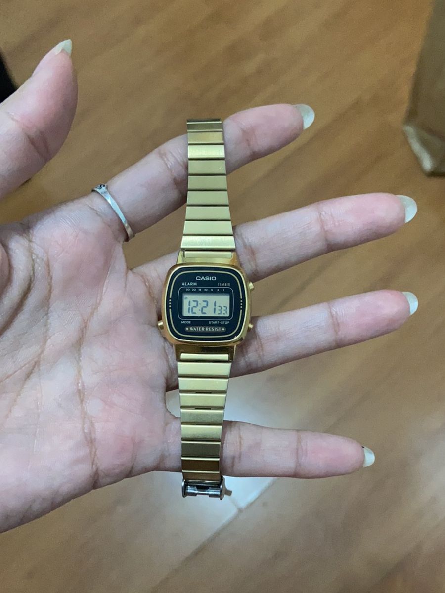 Relógio Casio Fino | Relógio Feminino Casio Usado 57199440 | enjoei