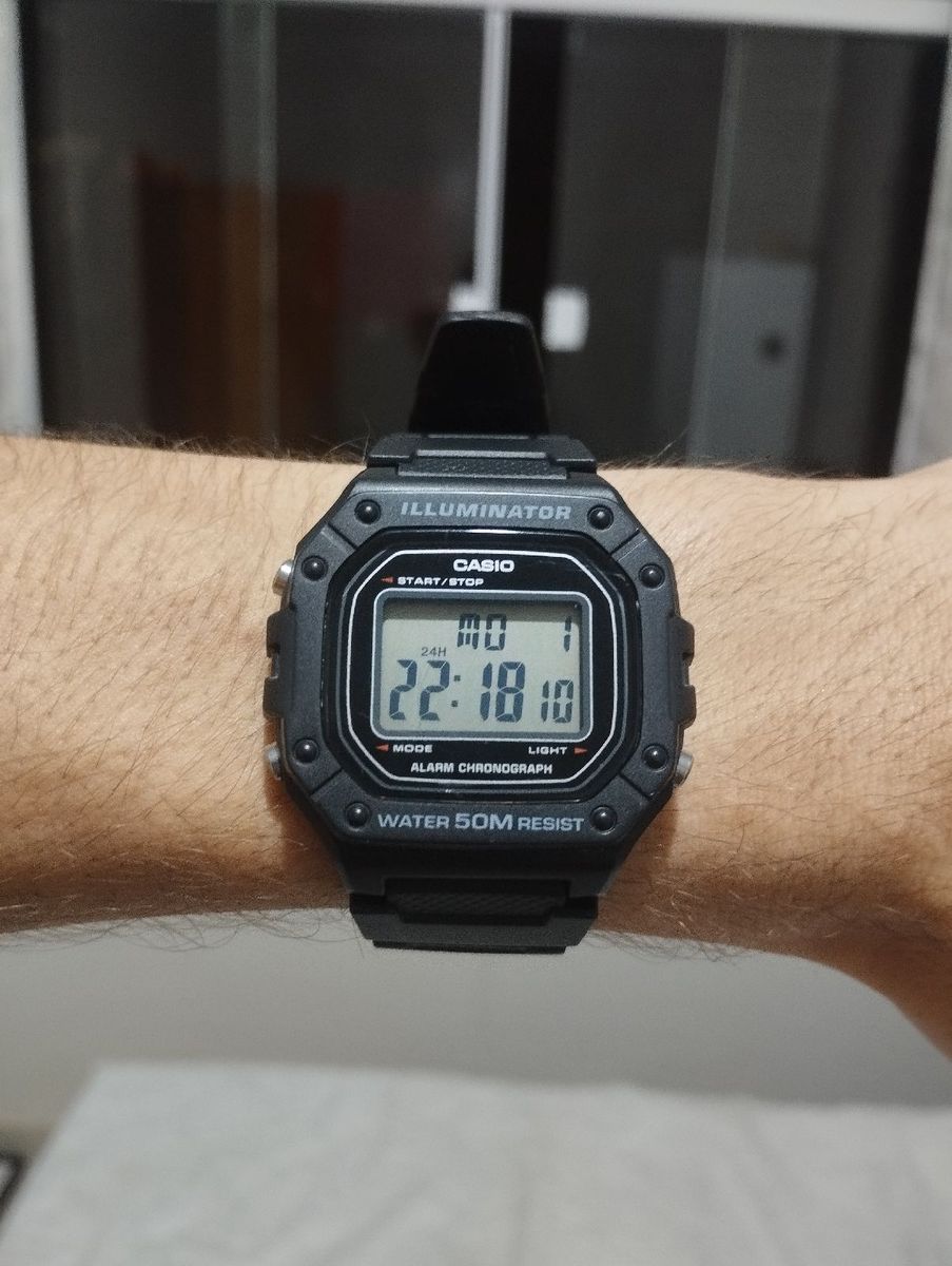 Relógio Casio Illuminator 50 Atm | Relógio Masculino Casio Nunca Usado ...
