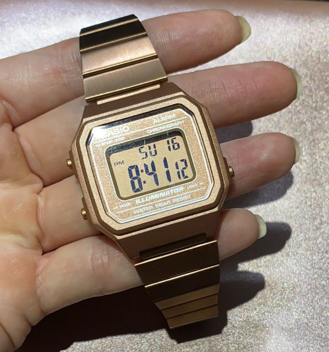 Relógio Cásio Modelo 3454 Rose | Relógio Feminino Casio Usado 70972717 ...