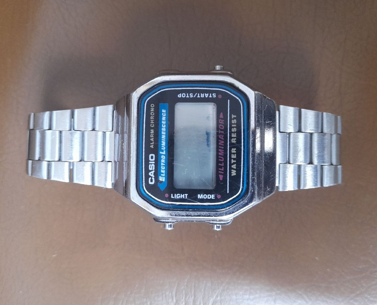 Relógio Casio Original Parado | Relógio Masculino Casio Usado 81897508 ...