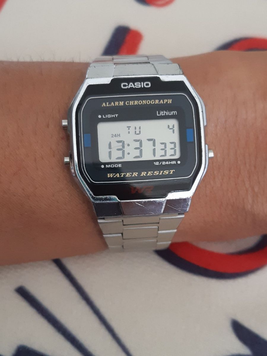 Relógio Casio Original Prata | Relógio Feminino Casio Usado 40354125 ...