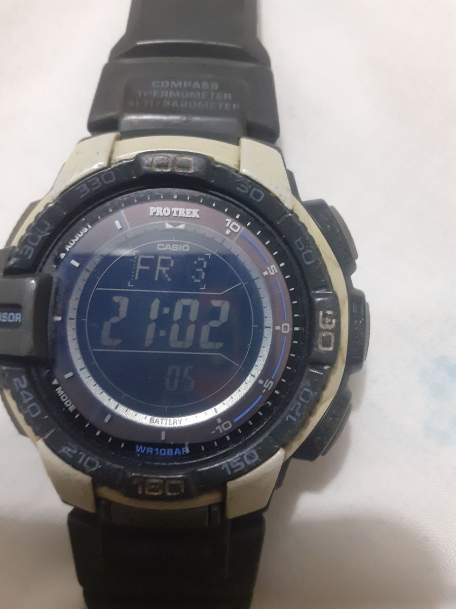 Relógio Casio Protrek Pgr-270 Quartzo | Produto Vintage e Retro Casio ...