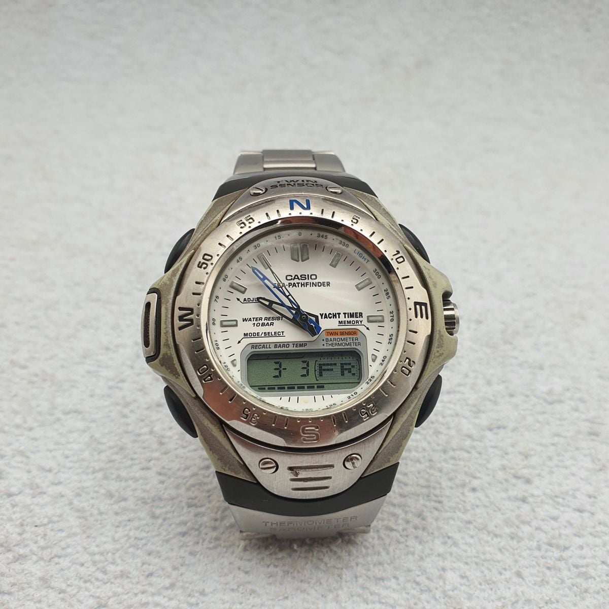 Relógio Casio Sea Pathfinder Spf-50 | Relógio Masculino Casio Usado ...