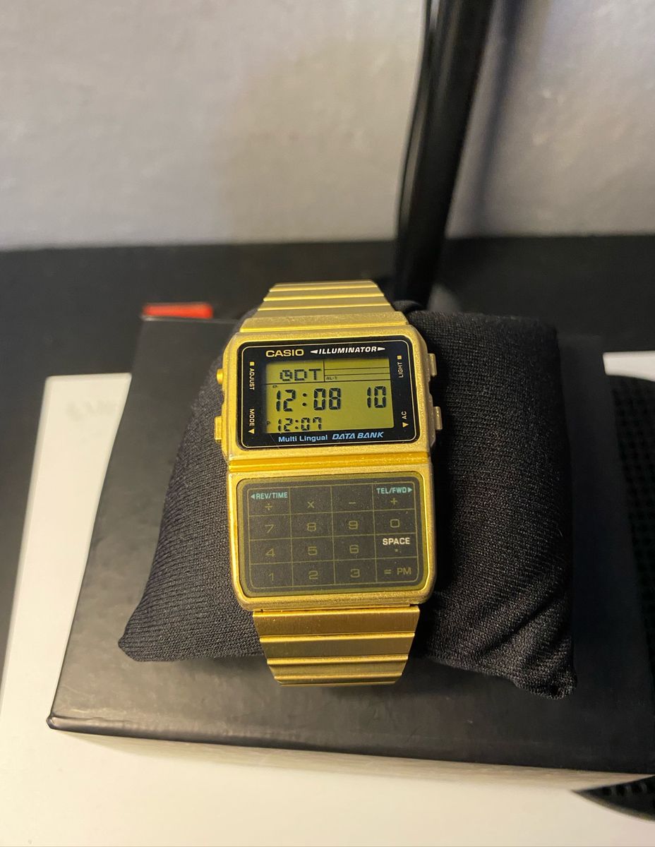 Relógio Casio Vintage - Dbc-611g-1df Digital - Dourado | Relógio ...