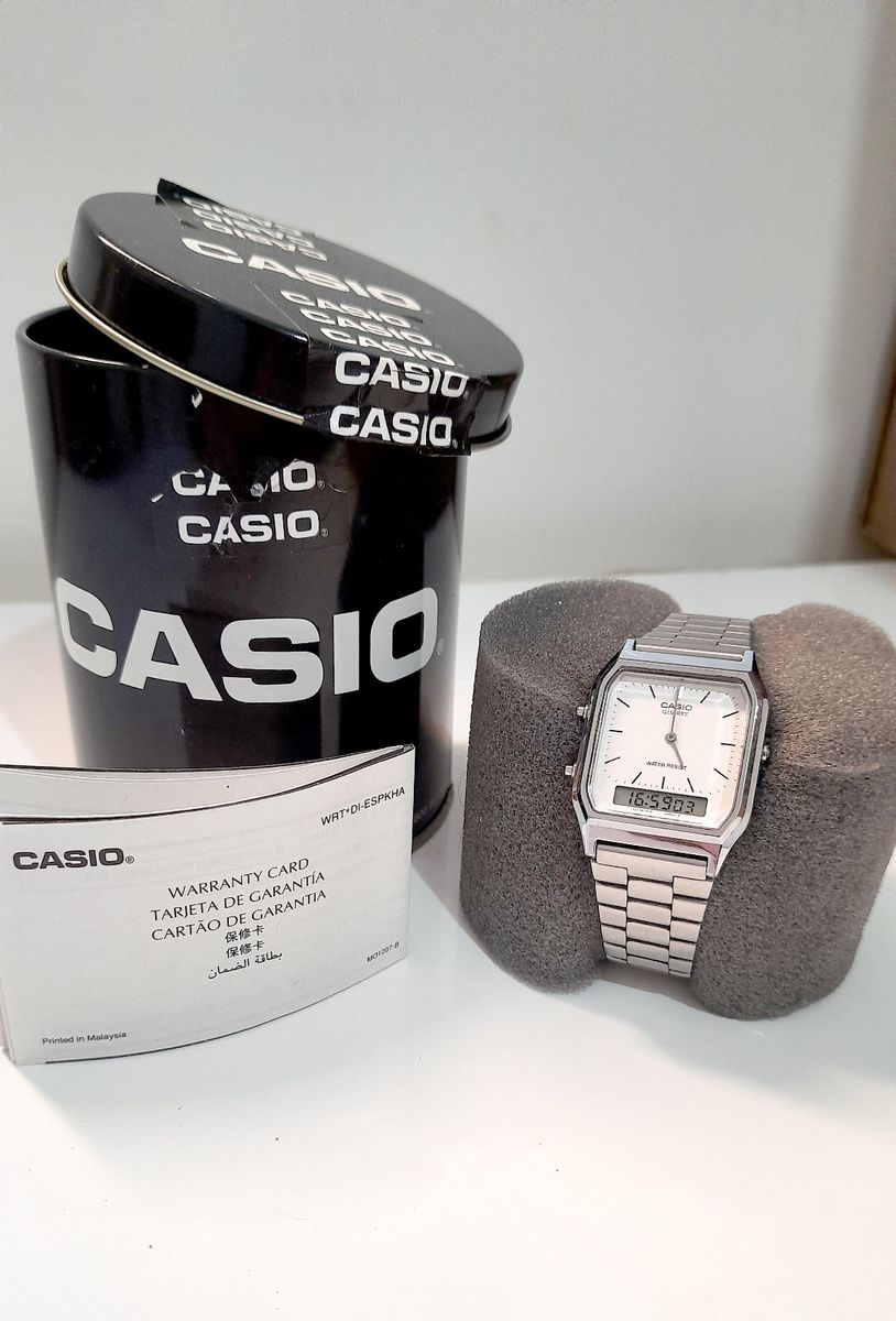 Relógio Casio Vintage Original | Produto Vintage e Retro Casio Usado ...