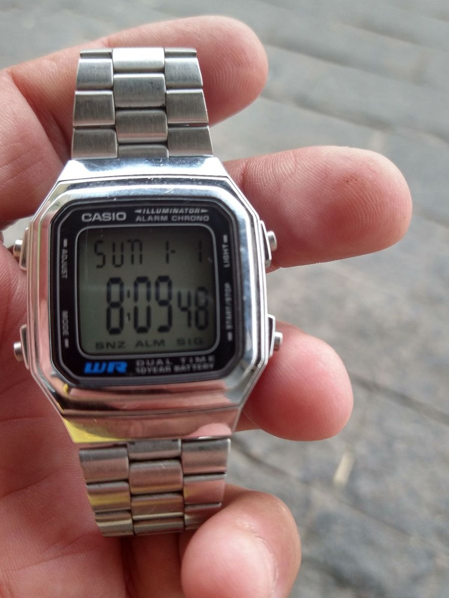 Relógio Casio Vintage Original | Produto Vintage e Retro Casio Nunca ...