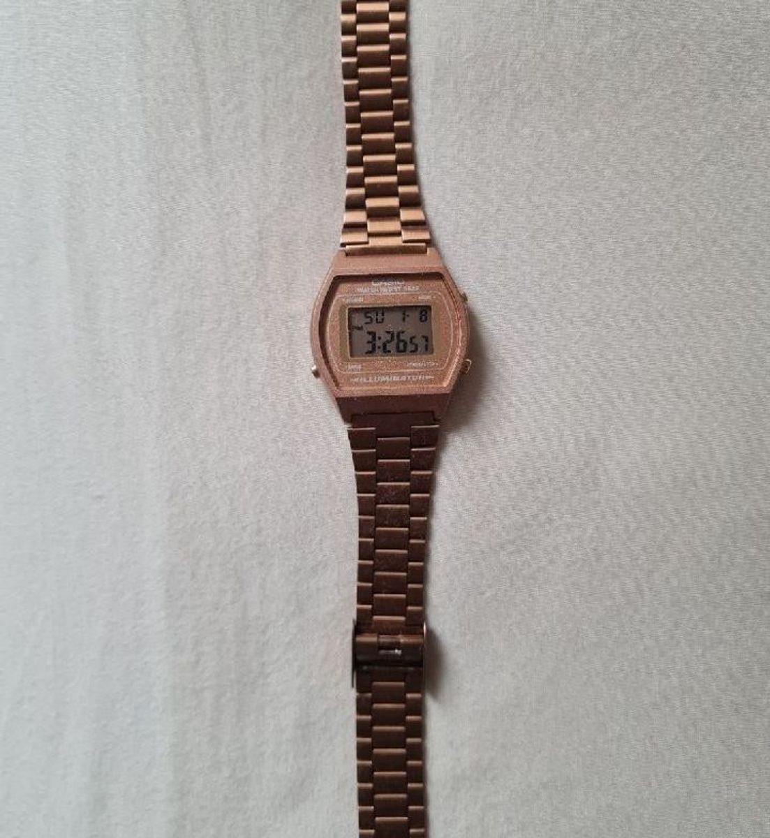 Relógio Casio Vintage Rosê Original | Relógio Feminino Casio Usado ...