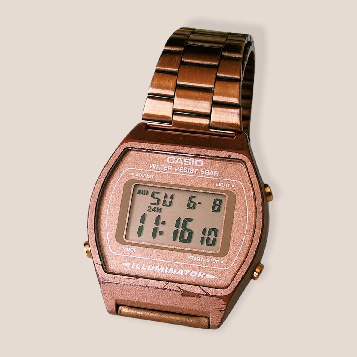 Relógio Casio Vintage Rose | Relógio Feminino Casio Usado 61827627 | enjoei