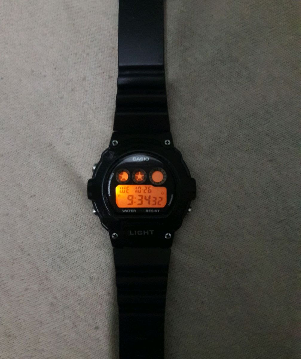 Relogio Casio W-214h | Relógio Masculino Casio Usado 18274383 | enjoei