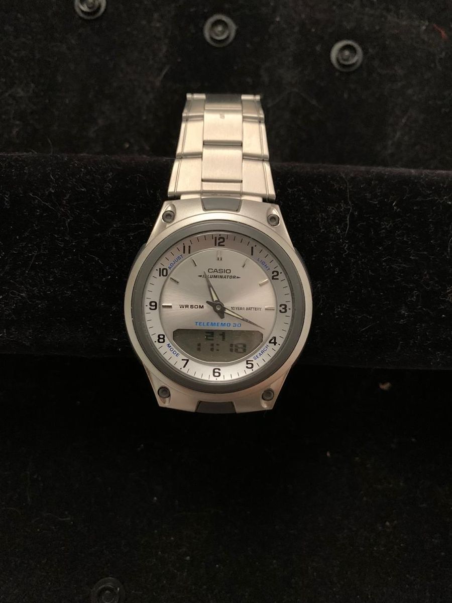 Relógio Casio Wr 50m | Relógio Masculino Casio Usado 46168739 | enjoei