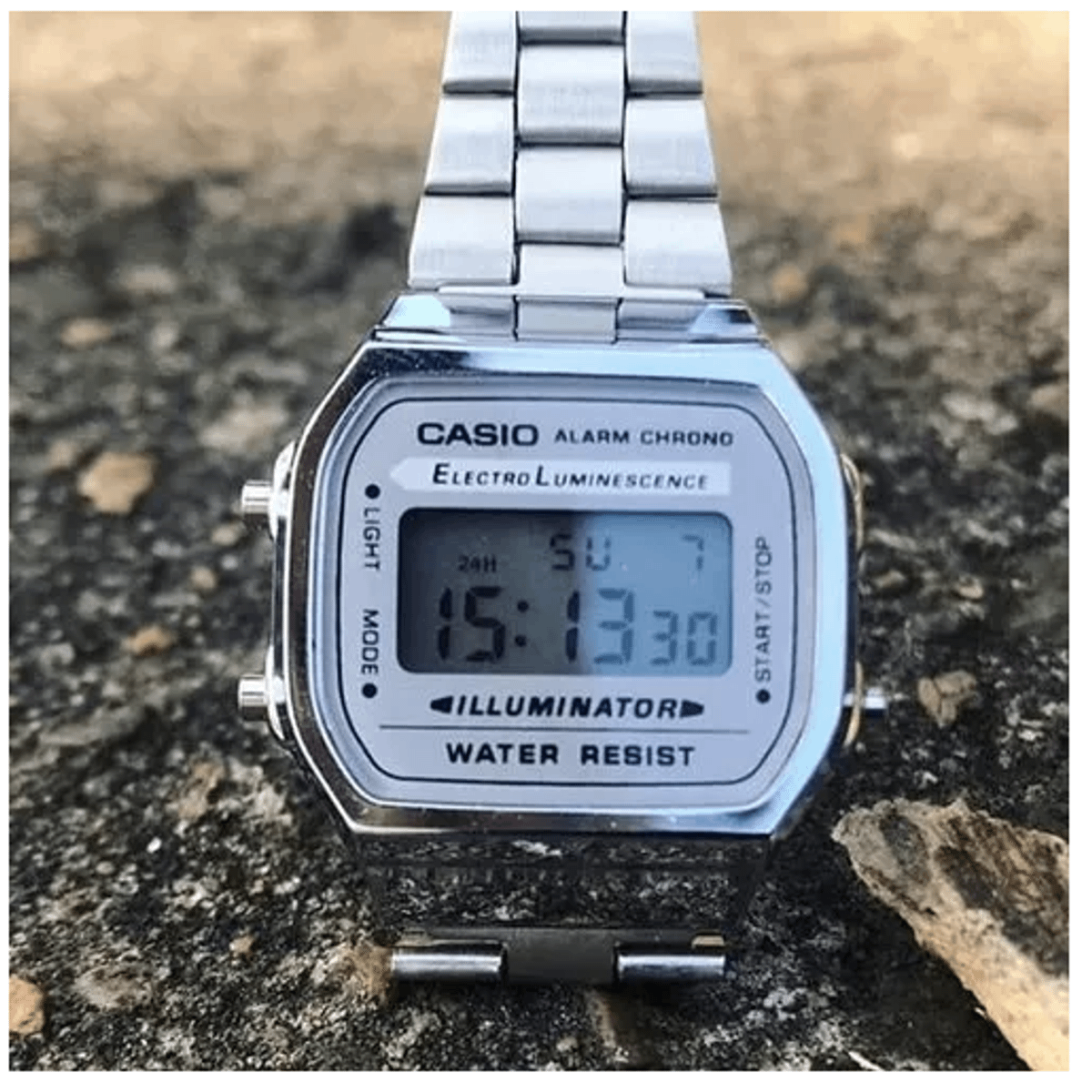 Relogio Casio Wr Unissex Prata com 70% de Desconto | Relógio Feminino ...