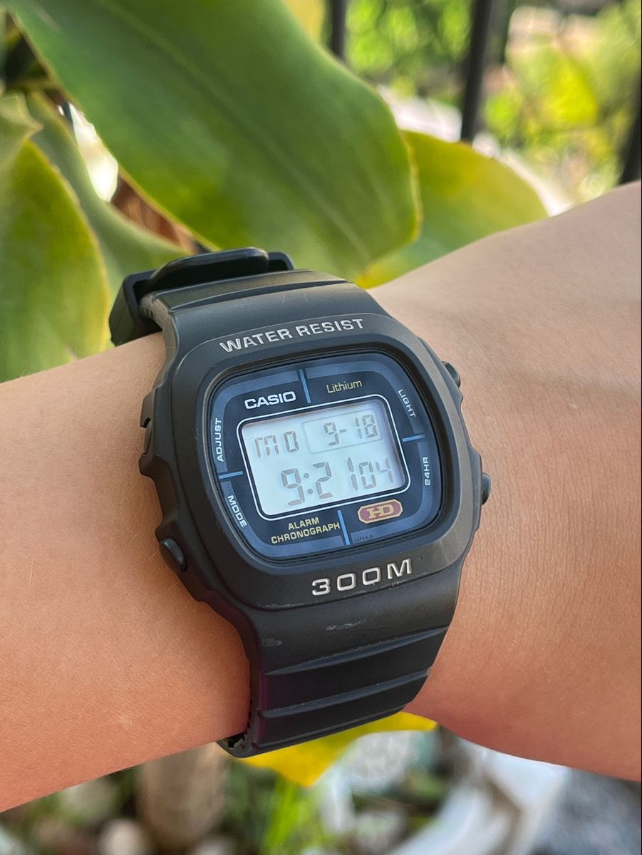 Relógio Casio 300m Raridade Anos 80 | Relógio Masculino Casio Usado ...