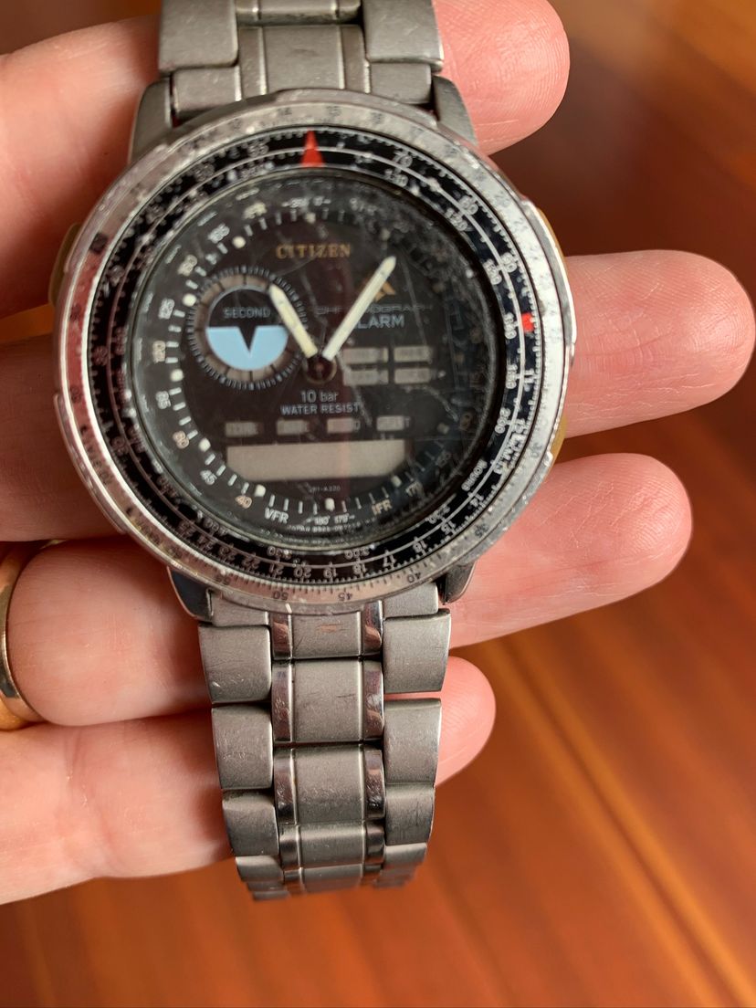 Relogio Citizen Wingman 8945 | Relógio Masculino Citizen Usado 70913582 ...