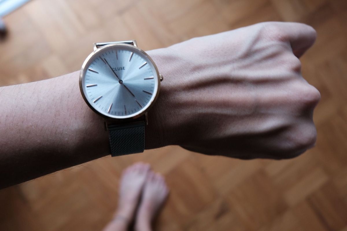 Relógio Cluse Metal com Dourado Rosé | Relógio Feminino Cluse Usado ...