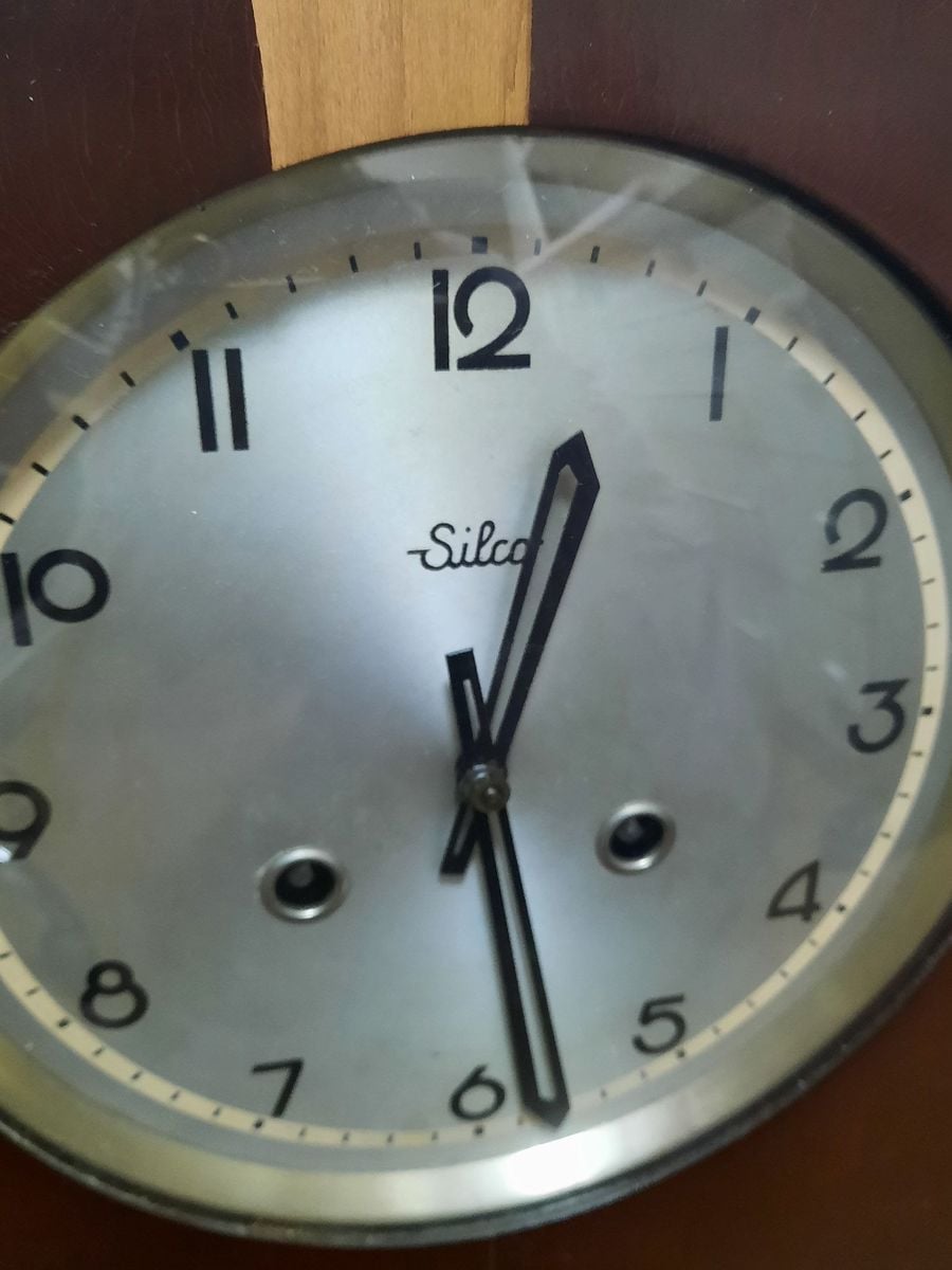 Relógio de Parede Silco Antigo | Móvel de Antiquário Silco Usado ...