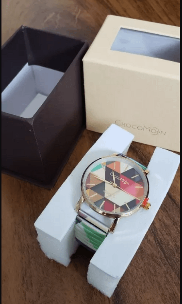 Relógio de Pulso Analógico Chocomoon Colorido Nunca Usado | Relógio ...