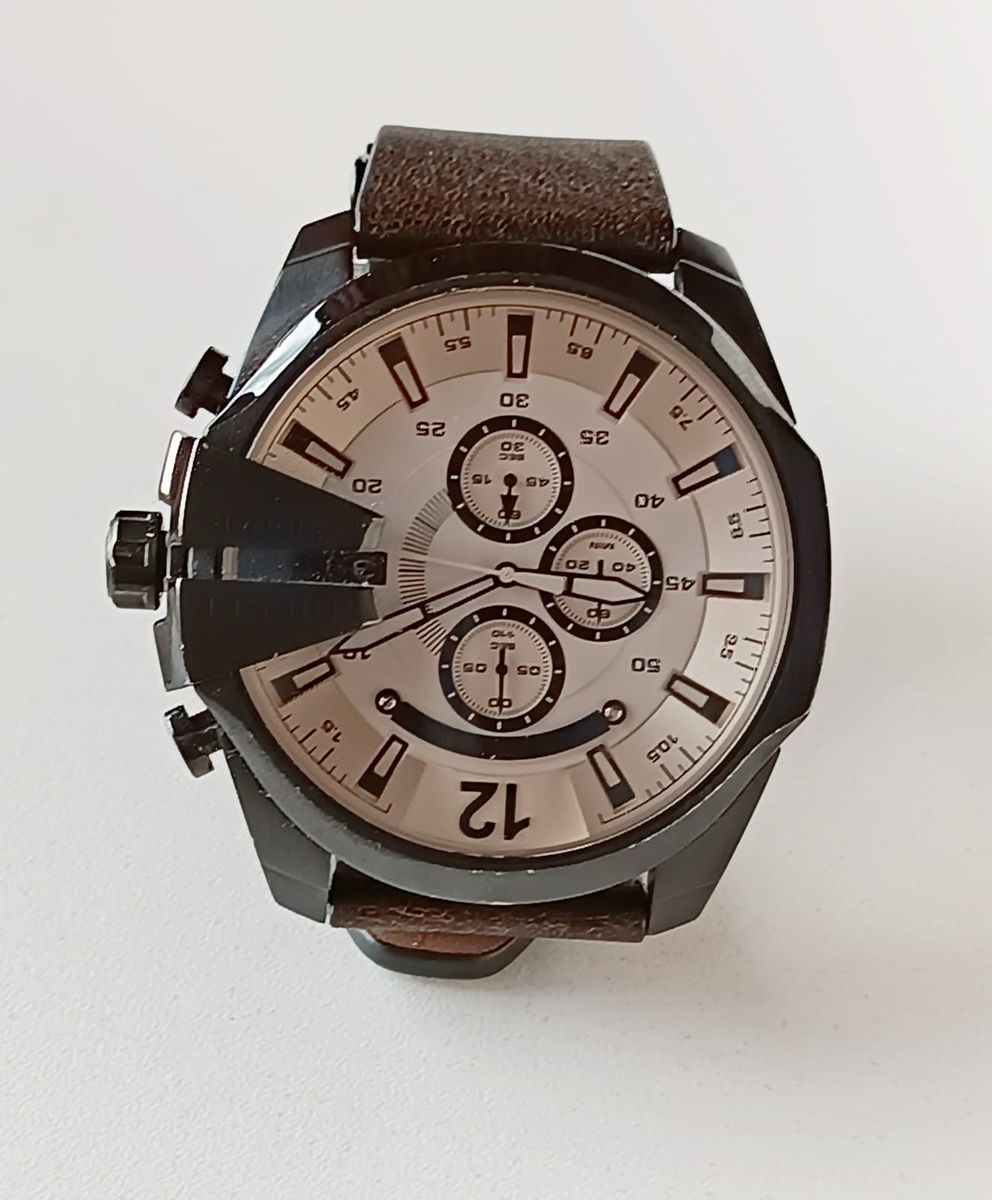 Relógio de Pulso Diesel Solid Stainless Steel Dz-4422 111904 | Relógio ...