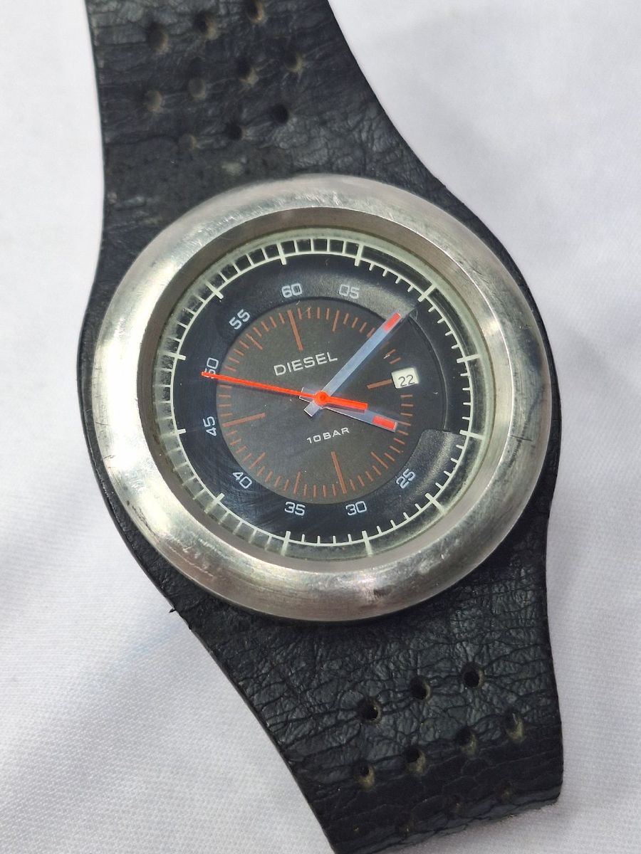 Relógio Diesel 10 Bar Dz-4001 Original Funcionando | Relógio Masculino ...