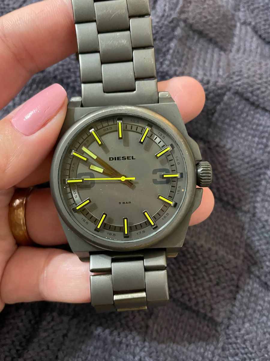 Relógio Diesel Original Metal | Relógio Feminino Diesel Usado 73139994 ...