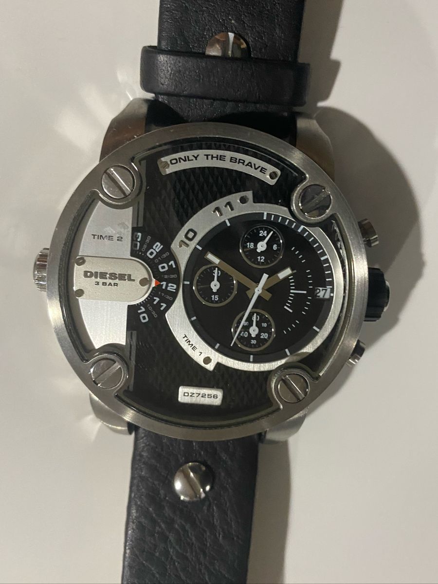 Relógio Diesel Time 2 | Relógio Masculino Diesel Nunca Usado 52333966 ...