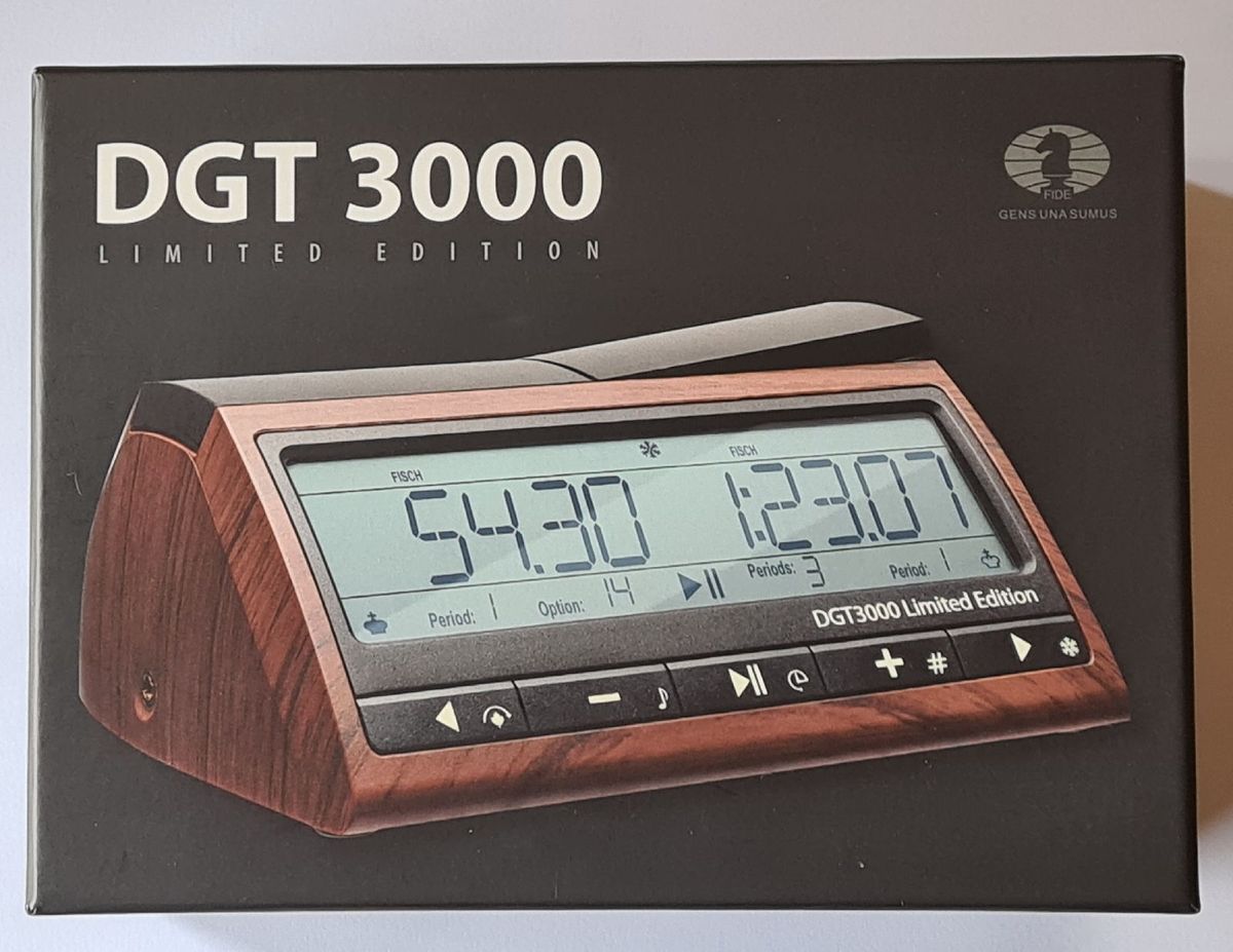 Relógio Digital de Xadrez Dgt 3000 Limited Edition | Item Info & Eletro ...